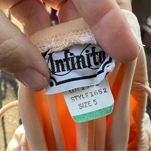 Vintage | Dresses | Vtg 97s Infinity Peach Sleeveless Tube Midi Dress ...